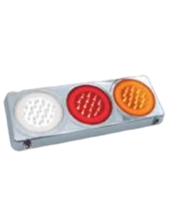 STOP TRIPLE REDONDO STR1030H NEON :: universal de lujos
